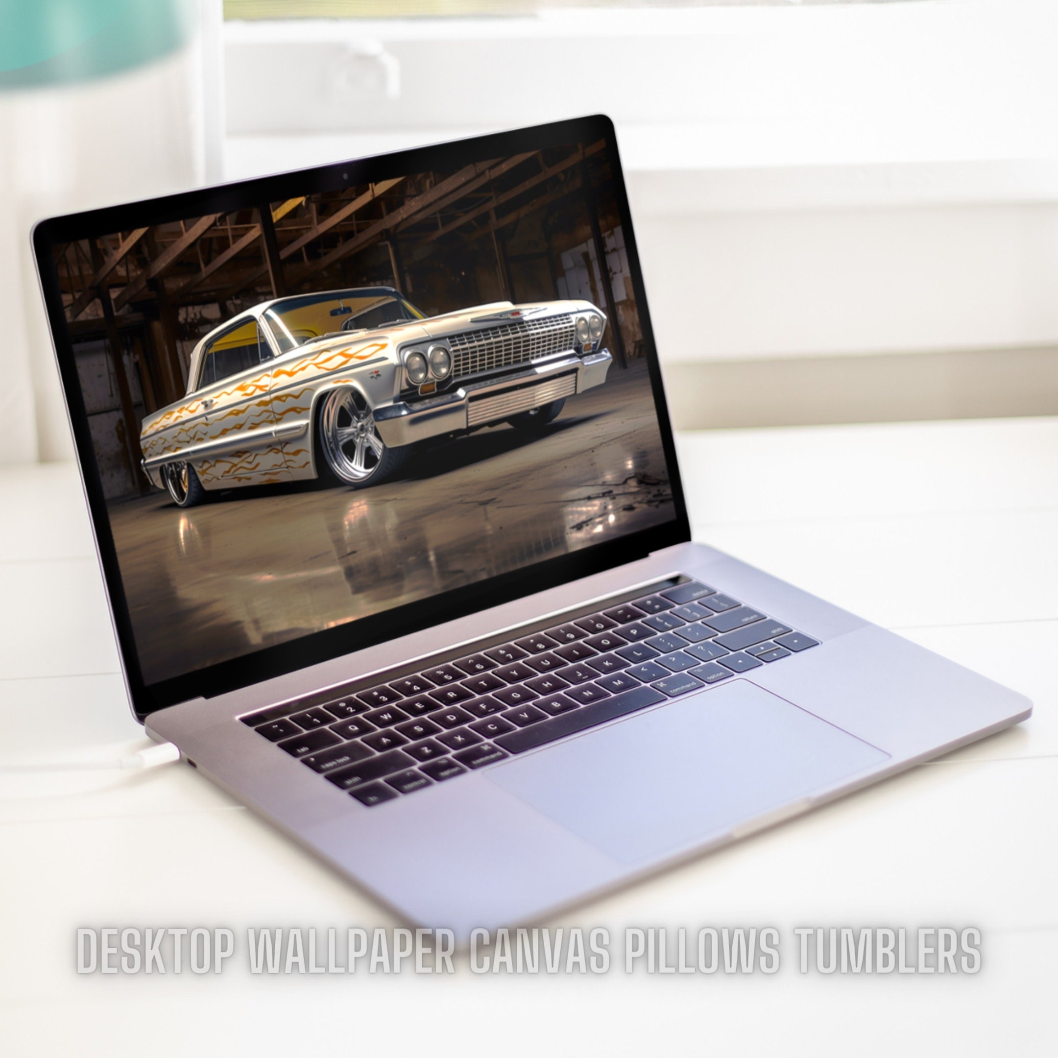 Pearl White 64 Impala Lowrider PNG Bundle, Chicano Lowrider Png ...