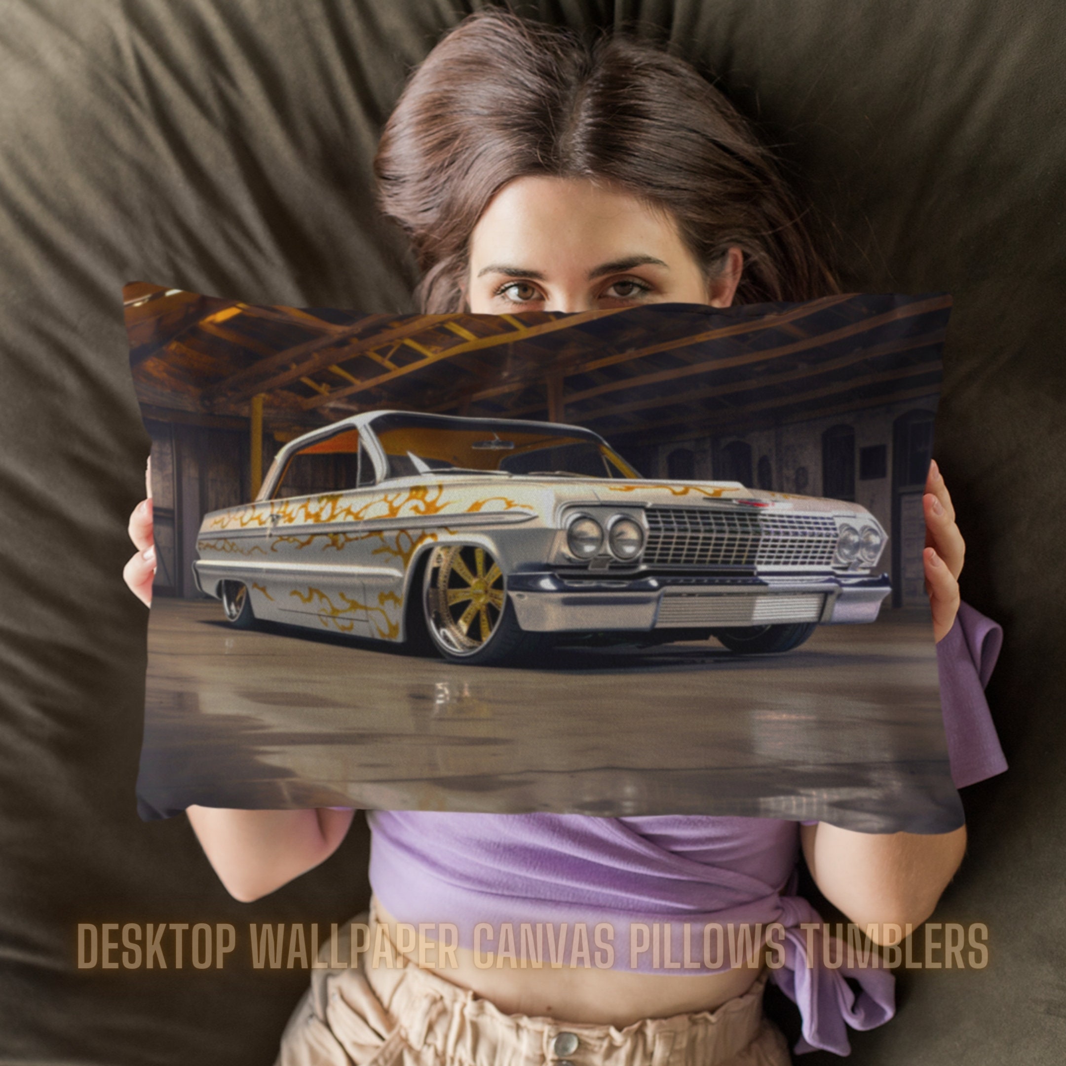 Pearl White 64 Impala Lowrider PNG Bundle, Chicano Lowrider Png ...