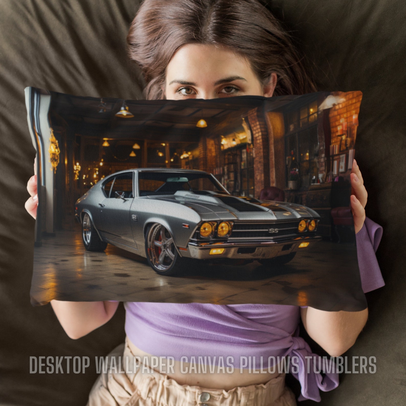 Vintage 68 Chevelle SS Silver Muscle Car Png, Svg Vintage Muscle Car ...