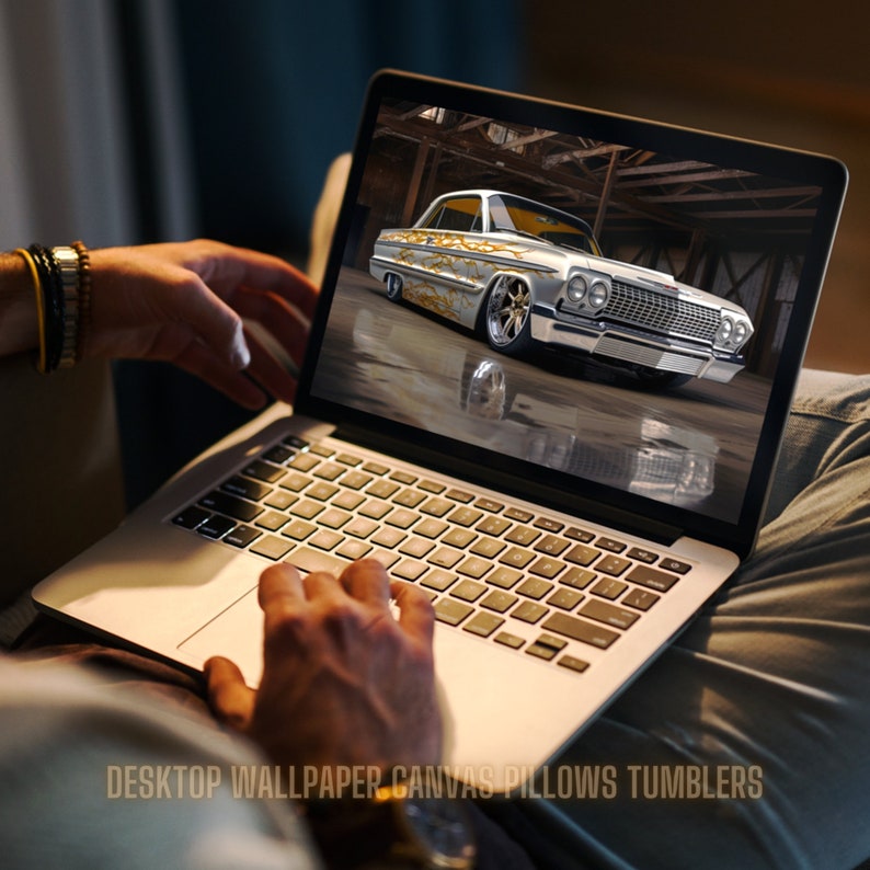Pearl White 64 Impala Lowrider PNG Bundle (digital Download) - Etsy
