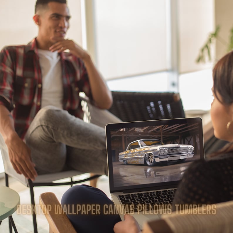 White 64 Impala Lowrider PNG Bundle, Chicano Lowrider Png, Lowrider ...