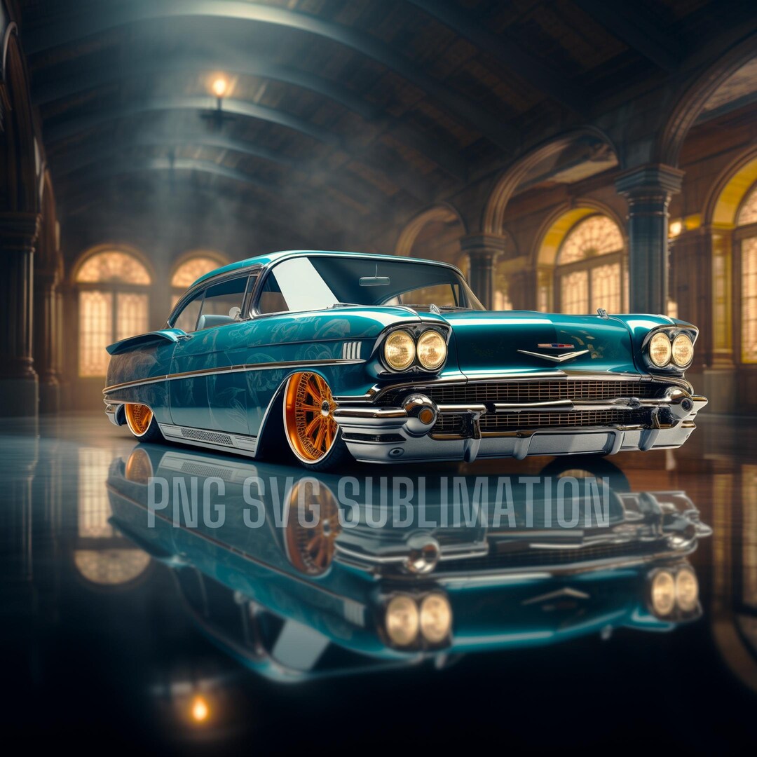 58 Impala SS Lowrider PNG Five Aspect Ratio Vintage Lowrider Png ...