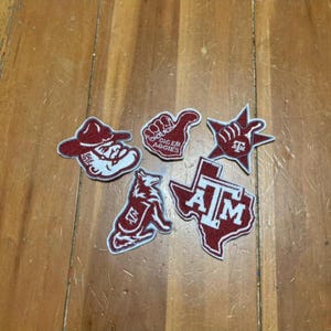 Texas A&M Aggies Collegiate Gameday Embroidered Patch - Etsy