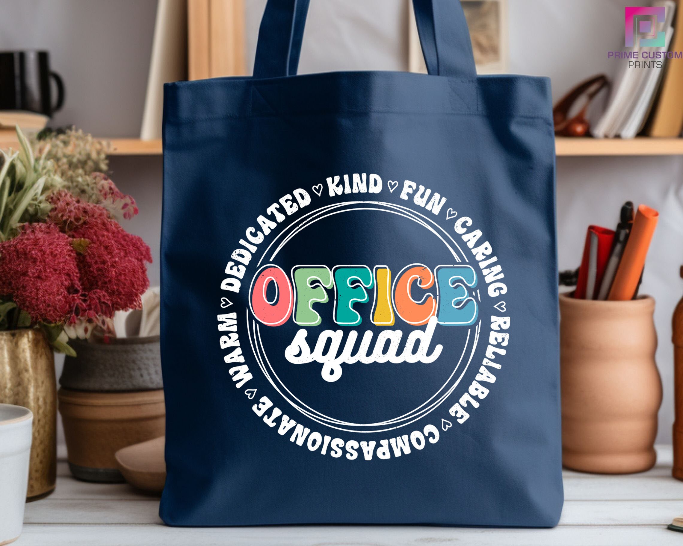 Office Squad Bag, Custom Front Office Lady Bag, School Secretary Bag ...