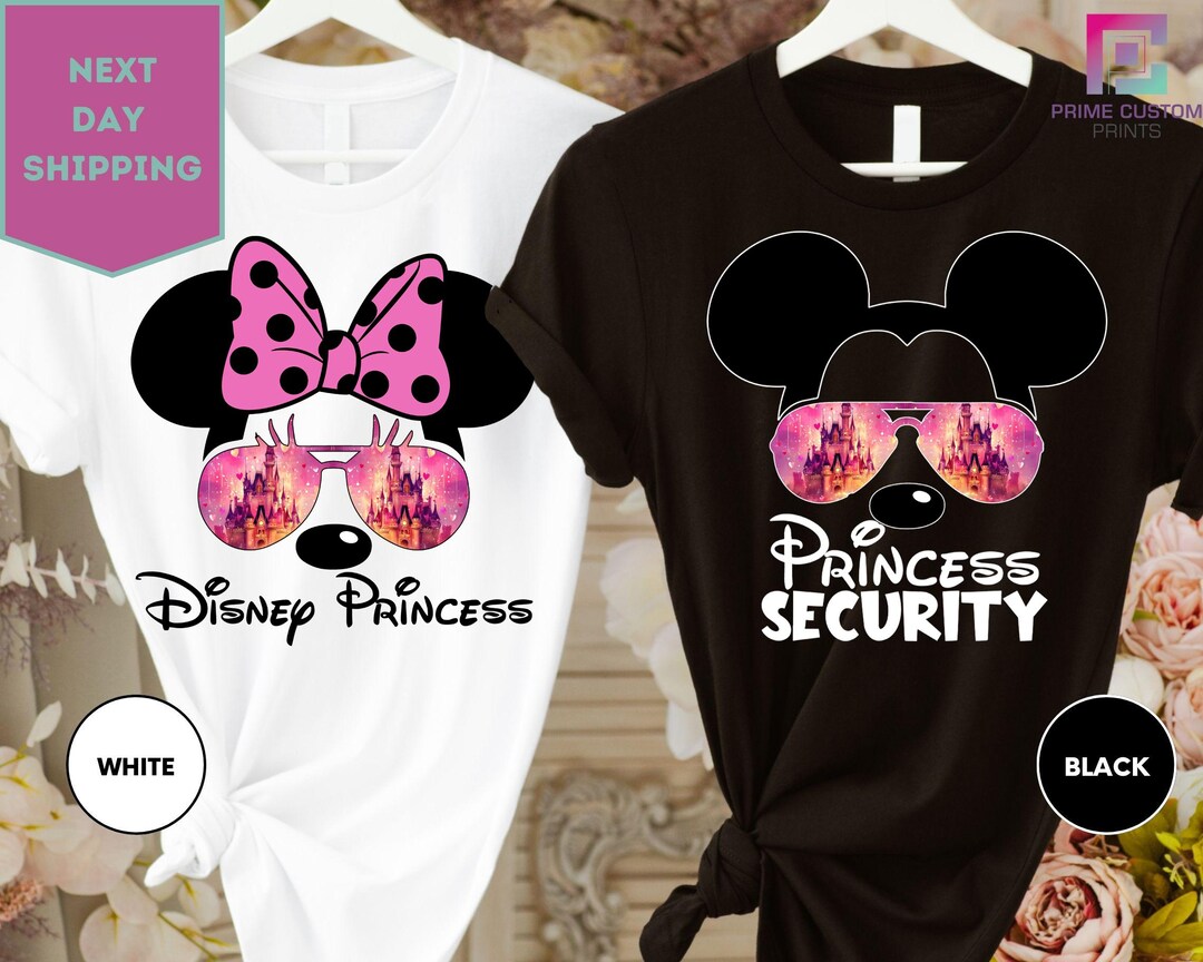 Disney Princess Security Shirts, Disney Princess T-shirt, New Dad ...