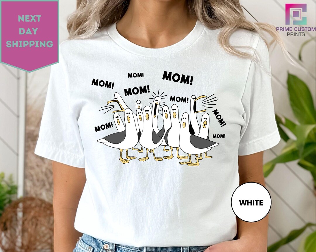 Mom Mom Mom Seagulls Finding Nemo Shirt, Seagulls Nemo Shirt, Disney ...