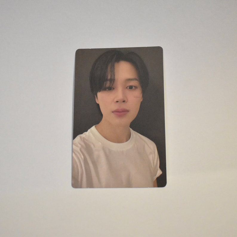 Jimin Face Solo Album Official Photo Cards - Etsy