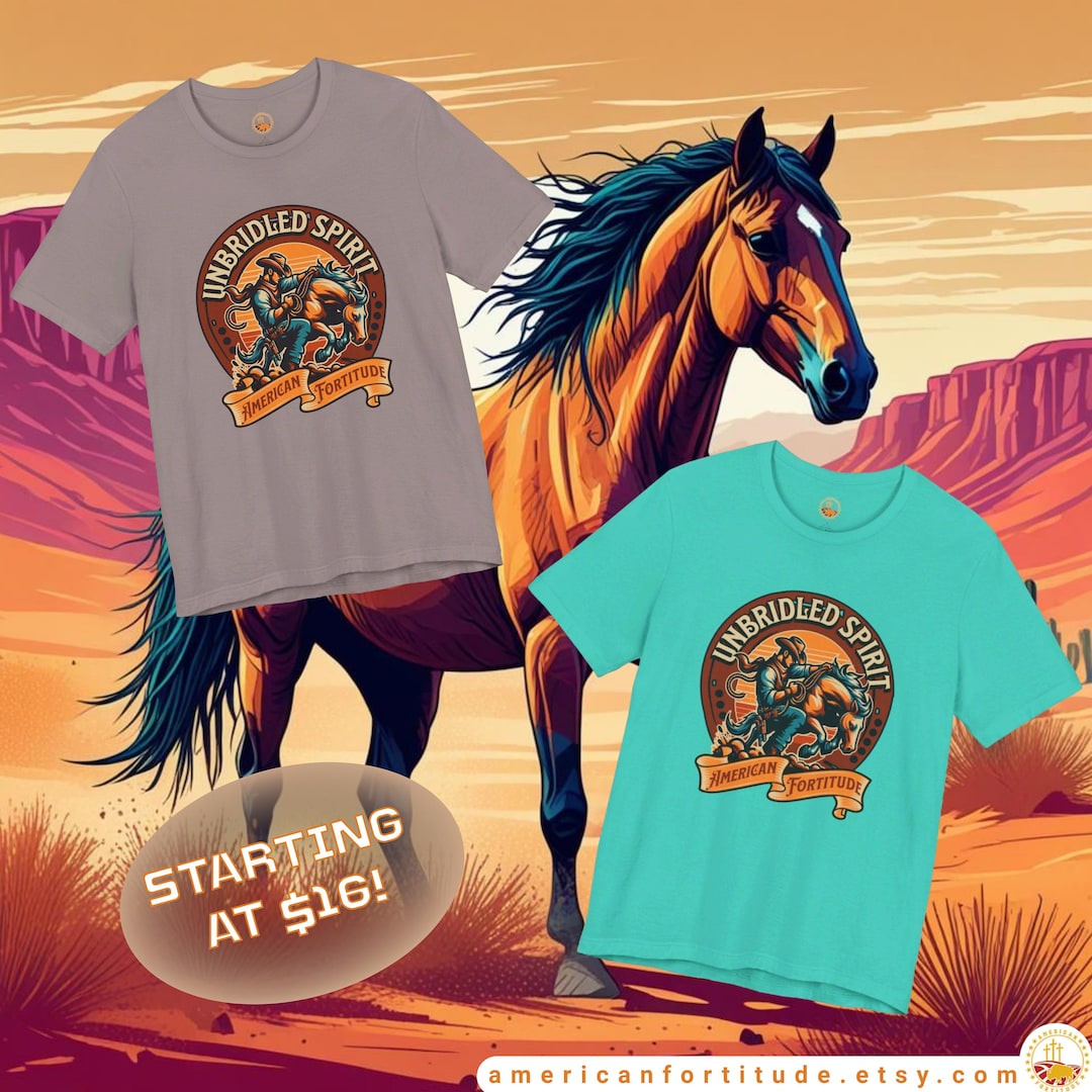 Unbridled Spirit Tee - Etsy