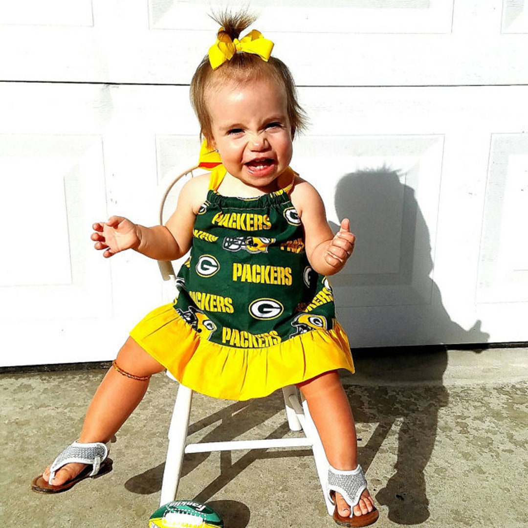 Packers Dress for Baby and Toddler - Etsy