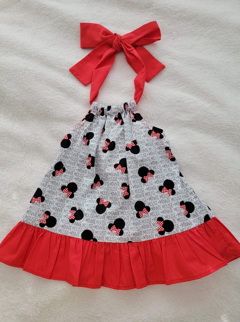 Minnie Mouse Dress for Baby or Toddler - Etsy