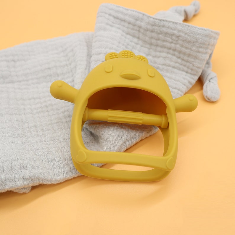 Set of 4 Baby Teething Toys, Baby Shower Gift, BPA Free, 6-12 Months+ ...