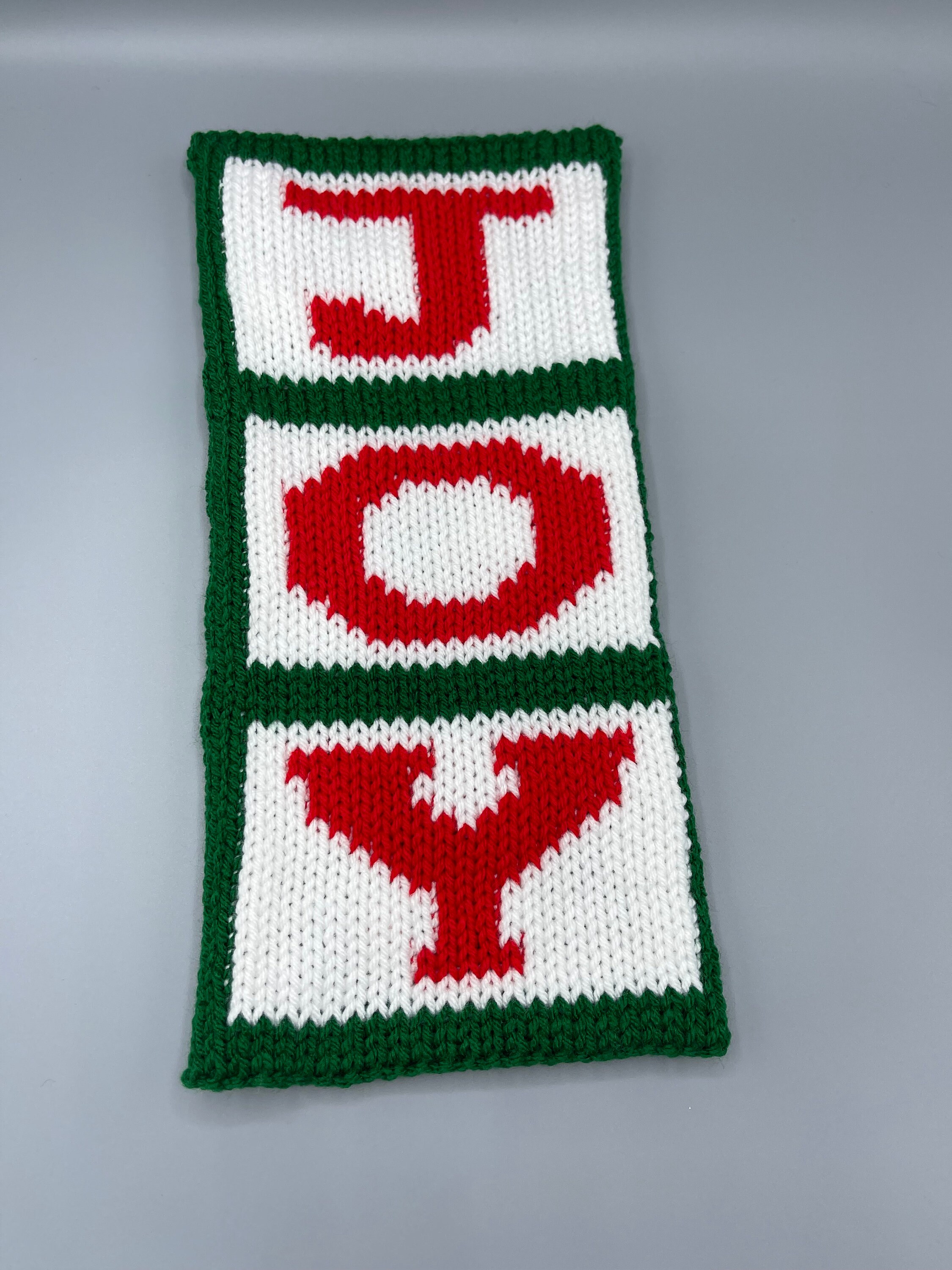 Vertical Alphabet Banner Knitting Machine Pattern (PDF Pattern) - Etsy