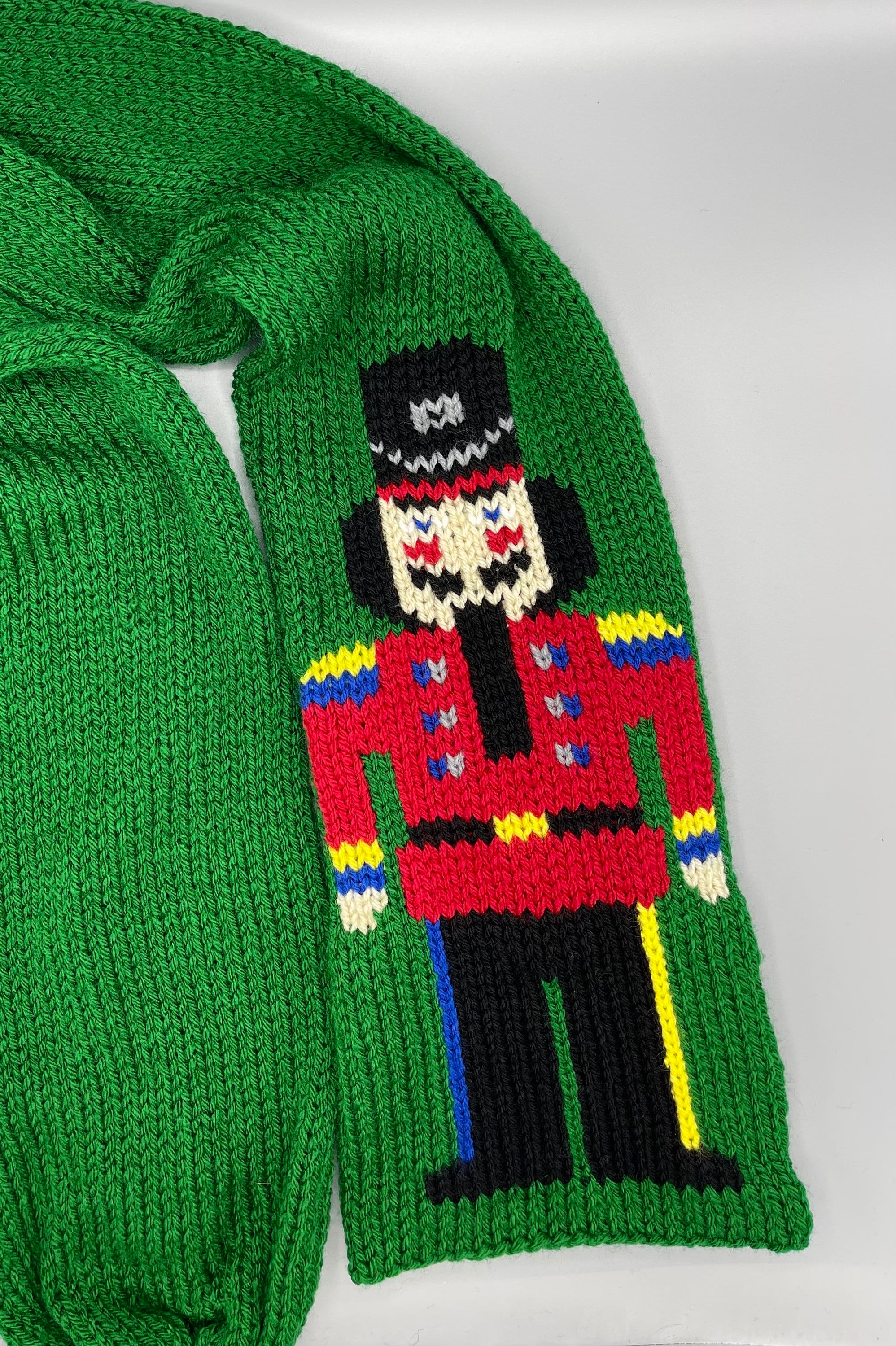 Nutcracker PATTERN Only/ Banner/ Scarf/ Circular Knitting Machine/pdf Pattern/knitting Machine ...