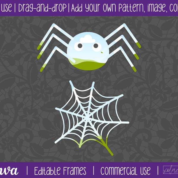 Framed Spider Web - Etsy