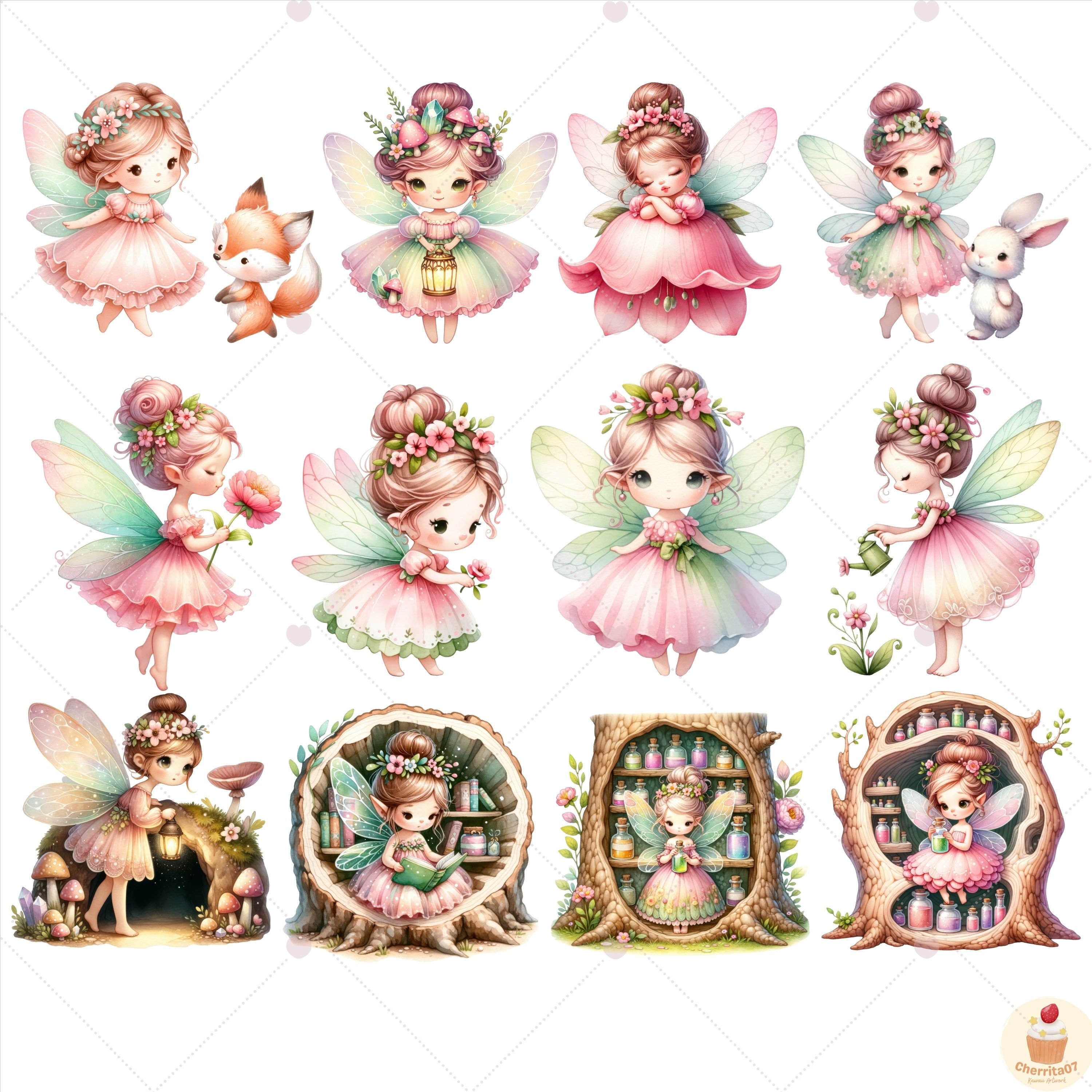 Magical Fairy Clipart, Fairy Png, Fantasy Fairyland, Enchanted Forest ...