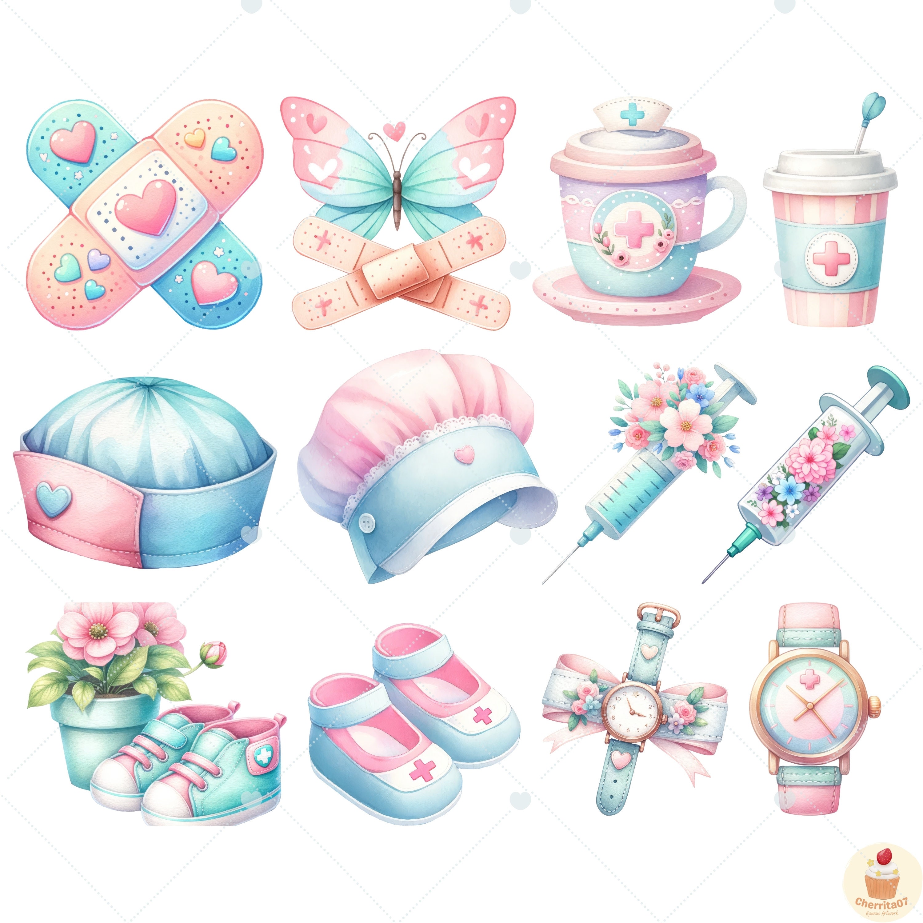 Nurse Life Clipart, Nurse Day Png, Medical Clipart, Healthcare Png ...