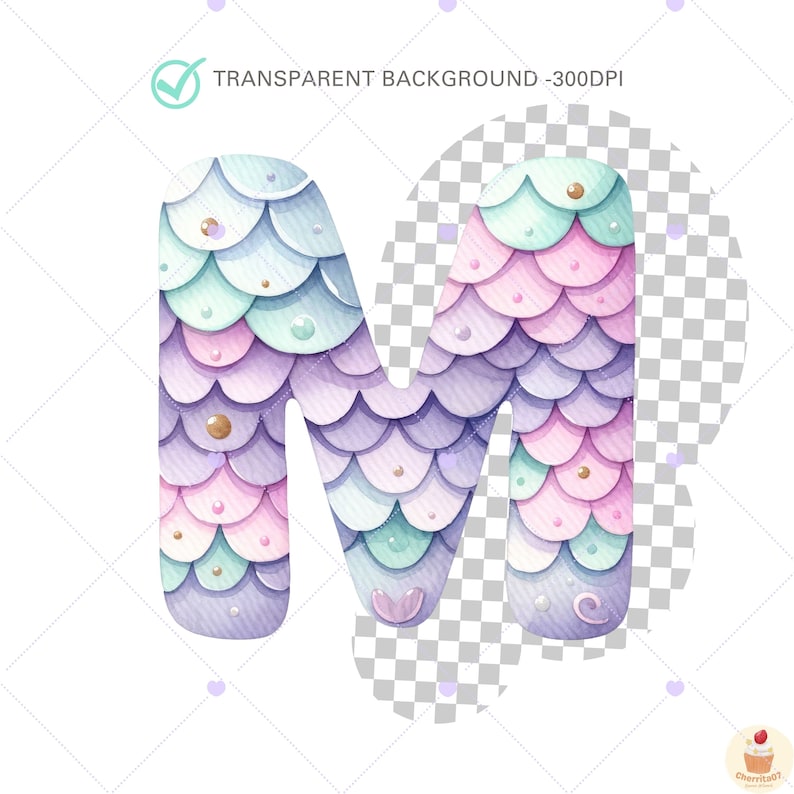 Mermaid Alphabet Clipart, Mermaid Png, Alphabet Letters, Mermaid Scales ...