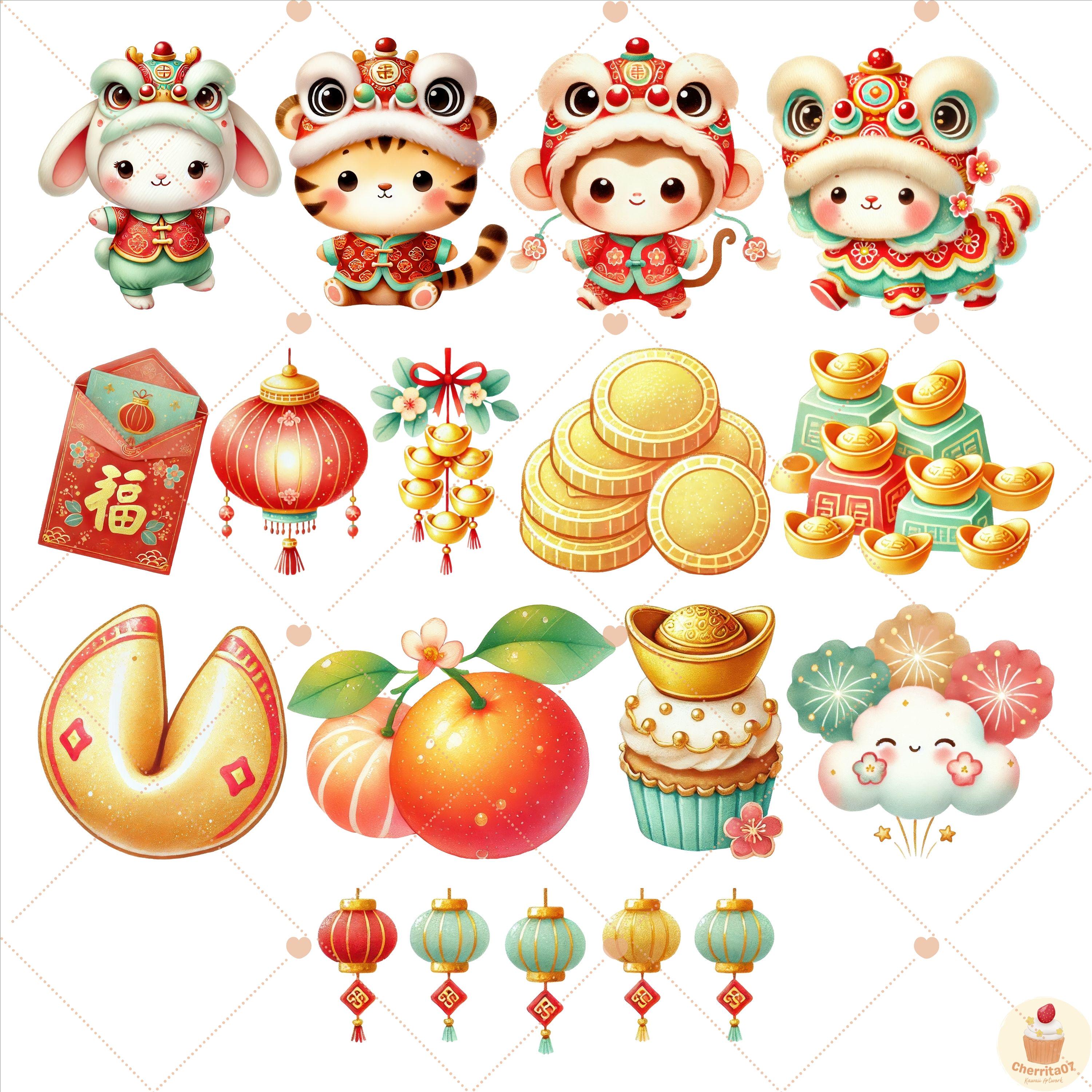 Lunar New Year Snake Clipart, Chinese New Year 2025 Clipart, Year of ...