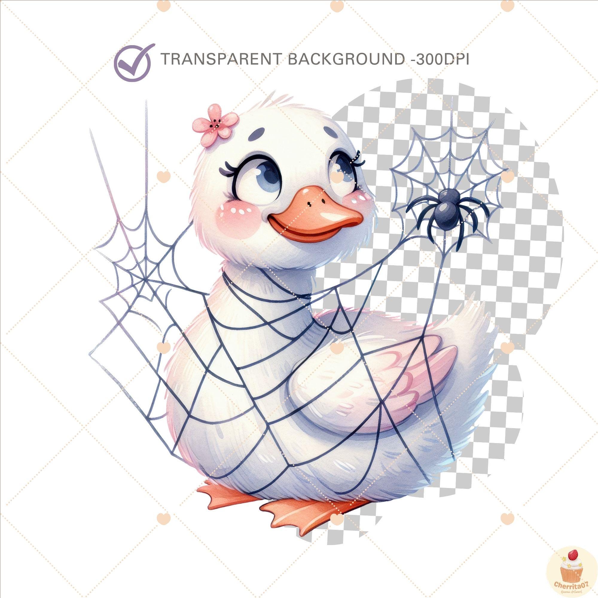 Halloween Goose Clipart, Cute Halloween Png, Just a Spooky Goose, Goose ...