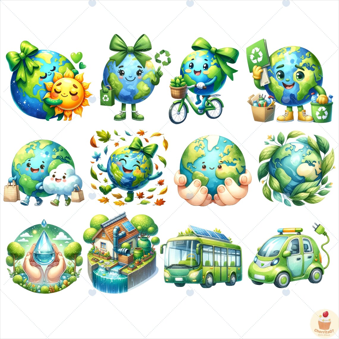 Earth Day Clipart, Eco-friendly Kid, Love Earth Png, Green Living ...