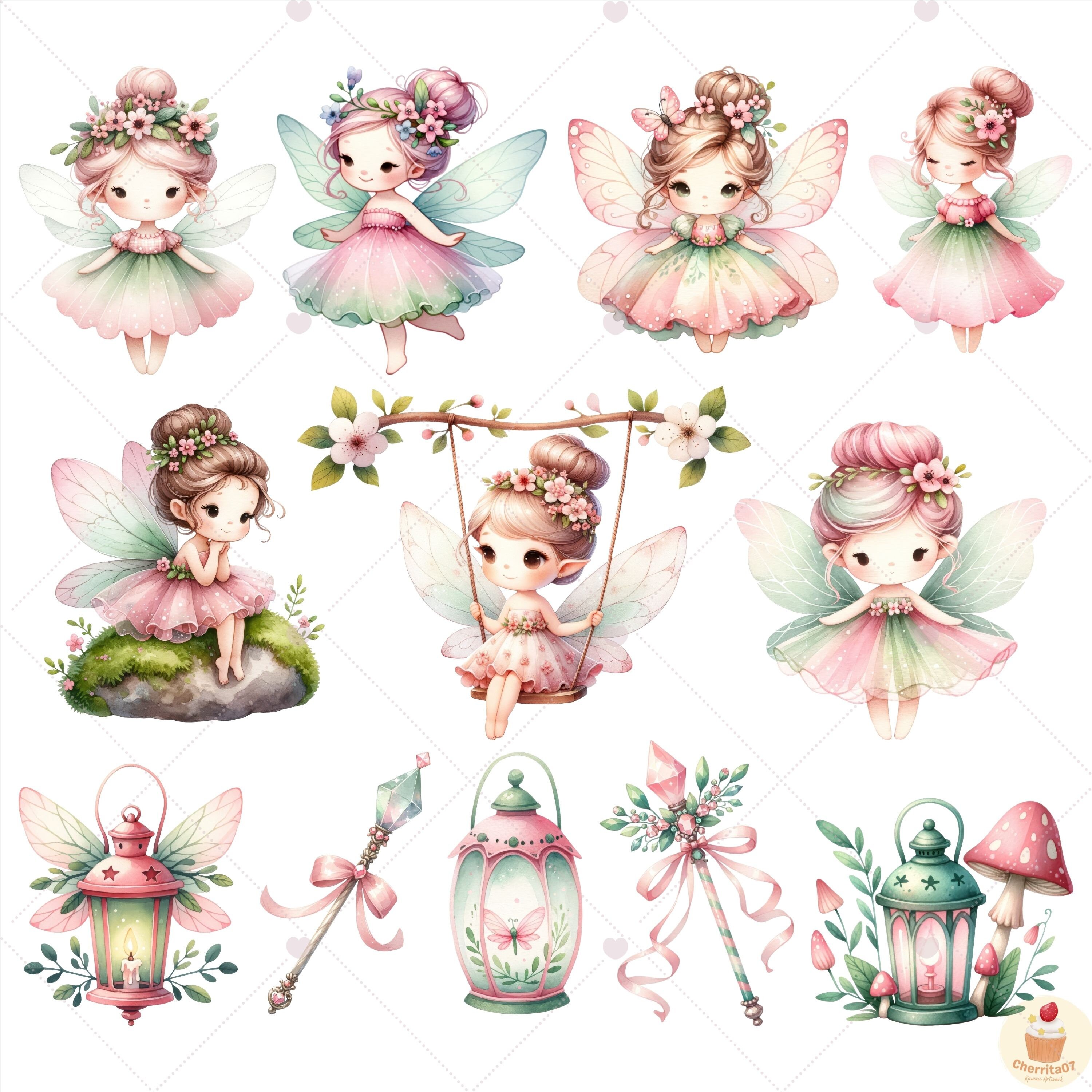 Magical Fairy Clipart, Fairy Png, Fantasy Fairyland, Enchanted Forest ...