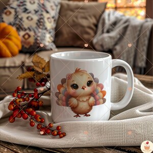 Thanksgiving Clipart, Autumn Clipart, Turkey Png, Harvest Clipart, Cute ...