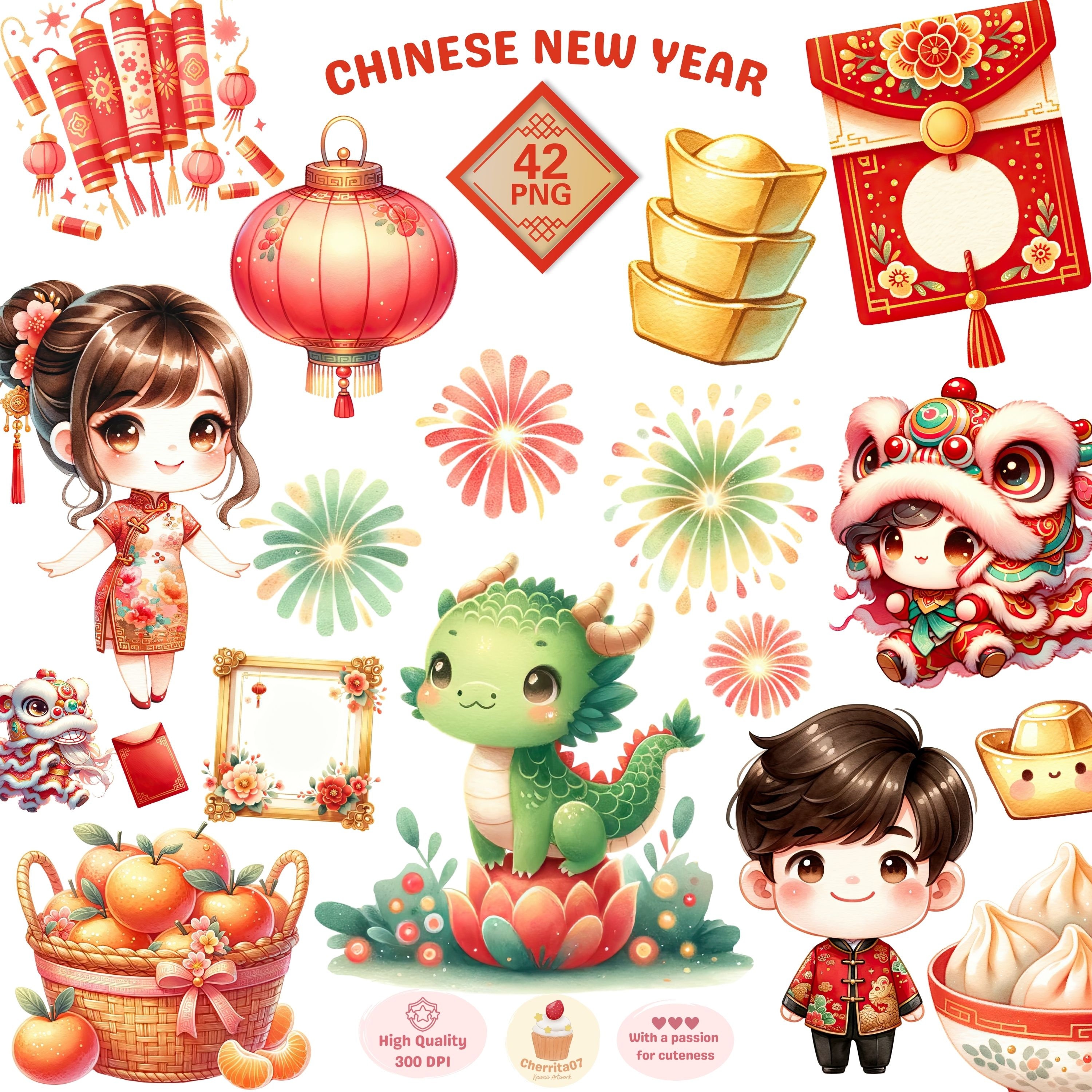 Chinese Characters Clip Art Chinese New Year Clipart, Svg And Png