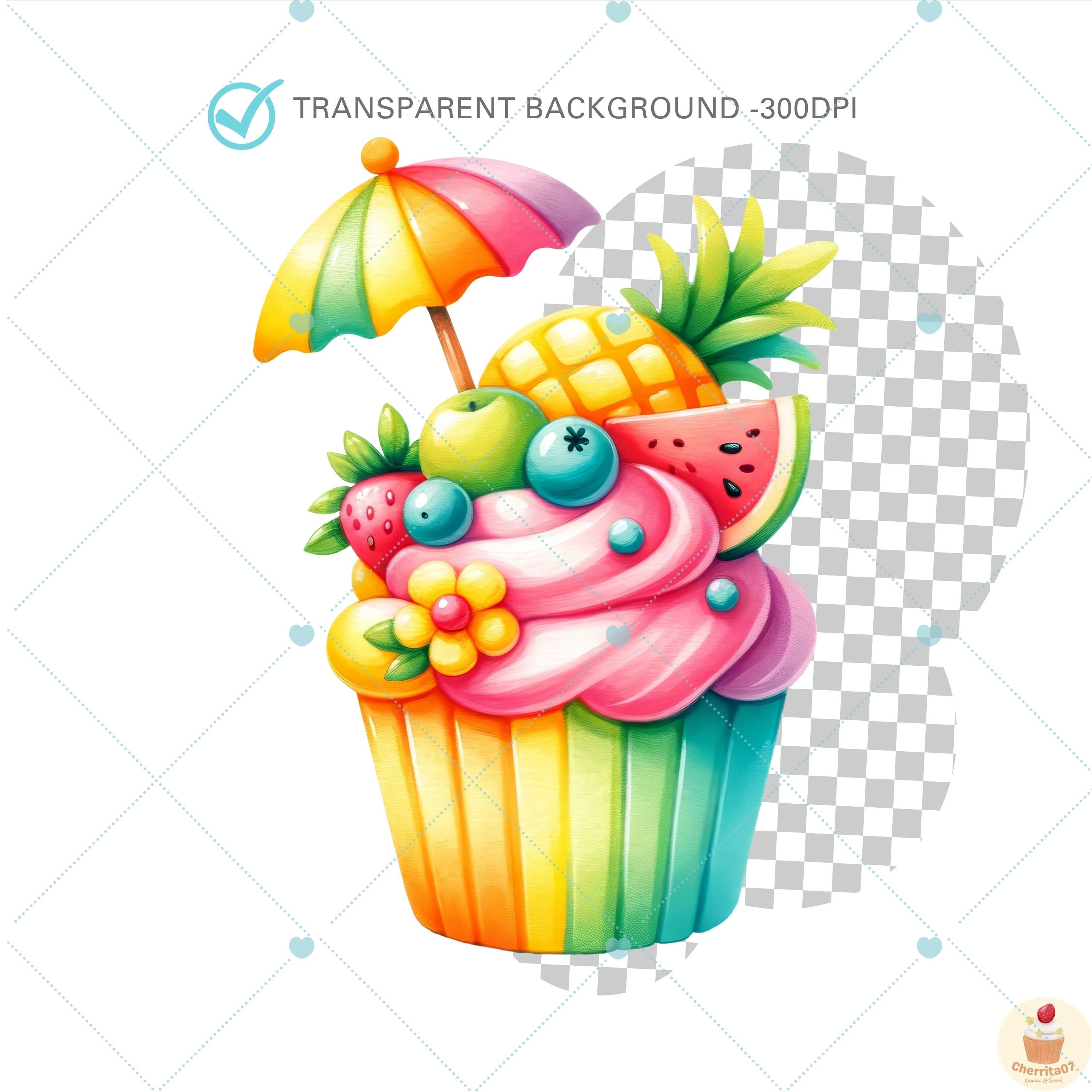 Summer Dreaming Clipart, Summer Png, Holiday Clipart, Watercolor Summer ...