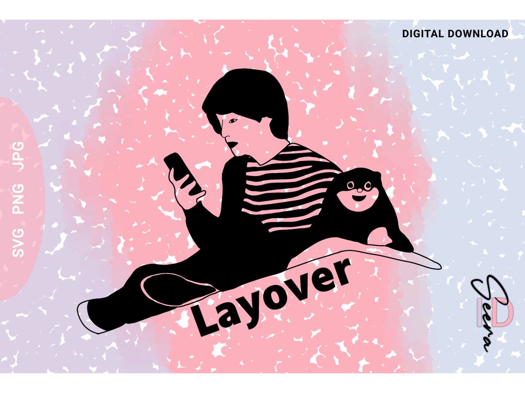 Bts V Layover Taehyung Svg Png Jpg Vectors for Cricut - Etsy