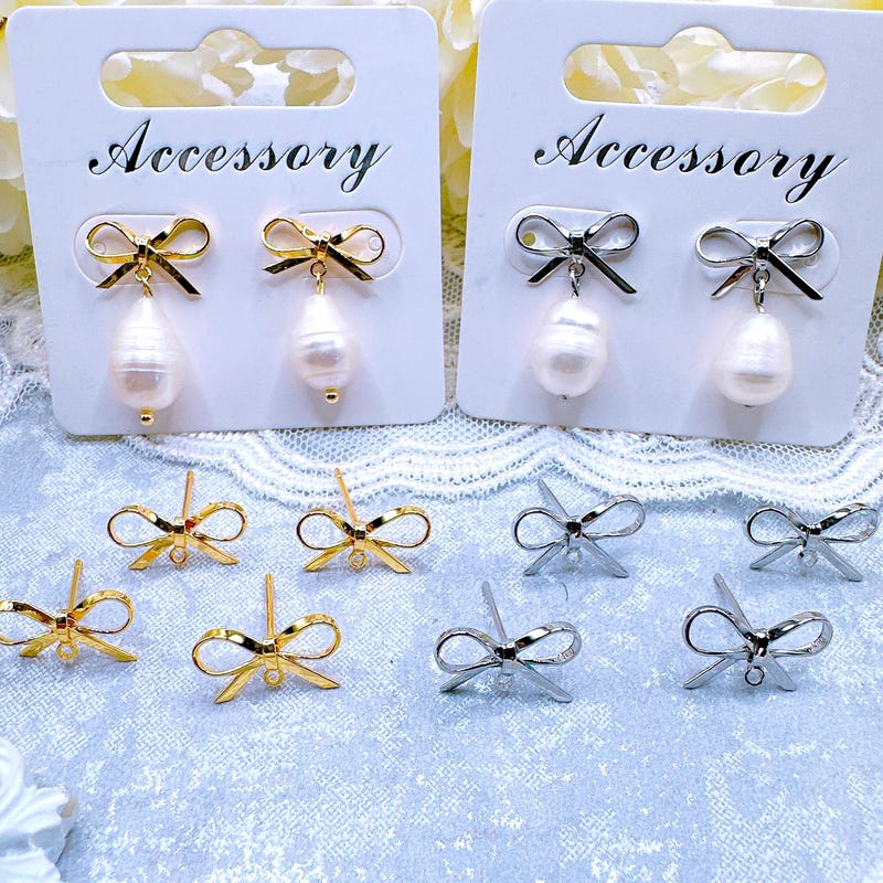 Korean Earring Findings - Etsy