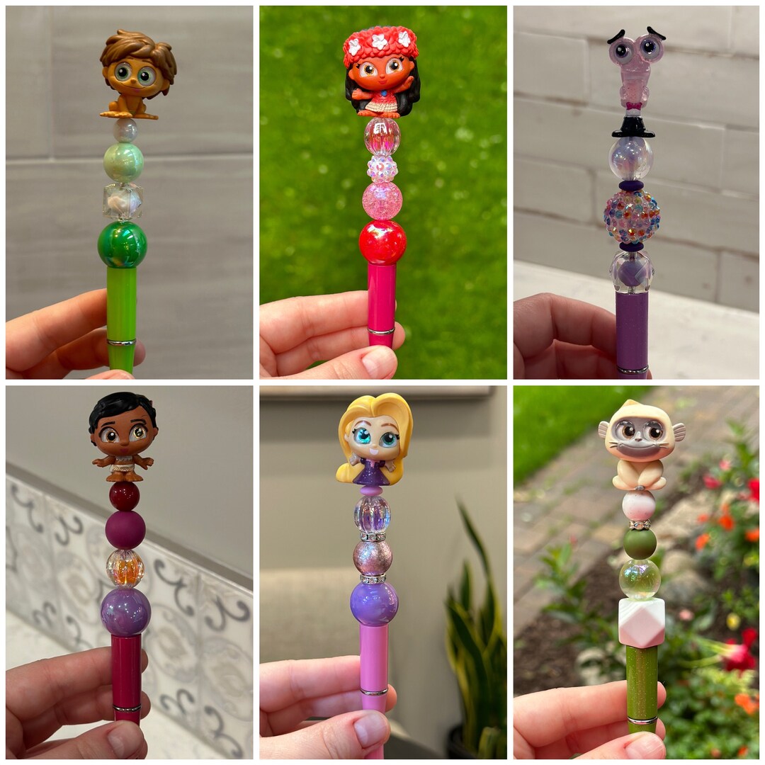 Character Beaded Pens Doorables - Etsy