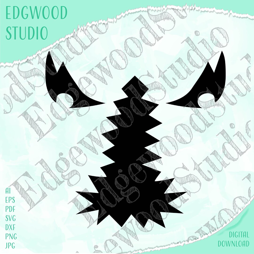 Razor Mouth Pumpkin Carving Template, Halloween Template, Stencil ...