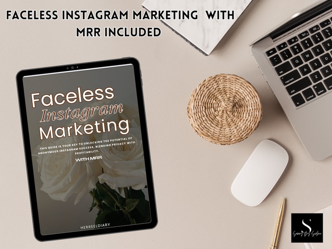 The Faceless Instagram Marketing Guide, MRR Included, Digital Guide for ...