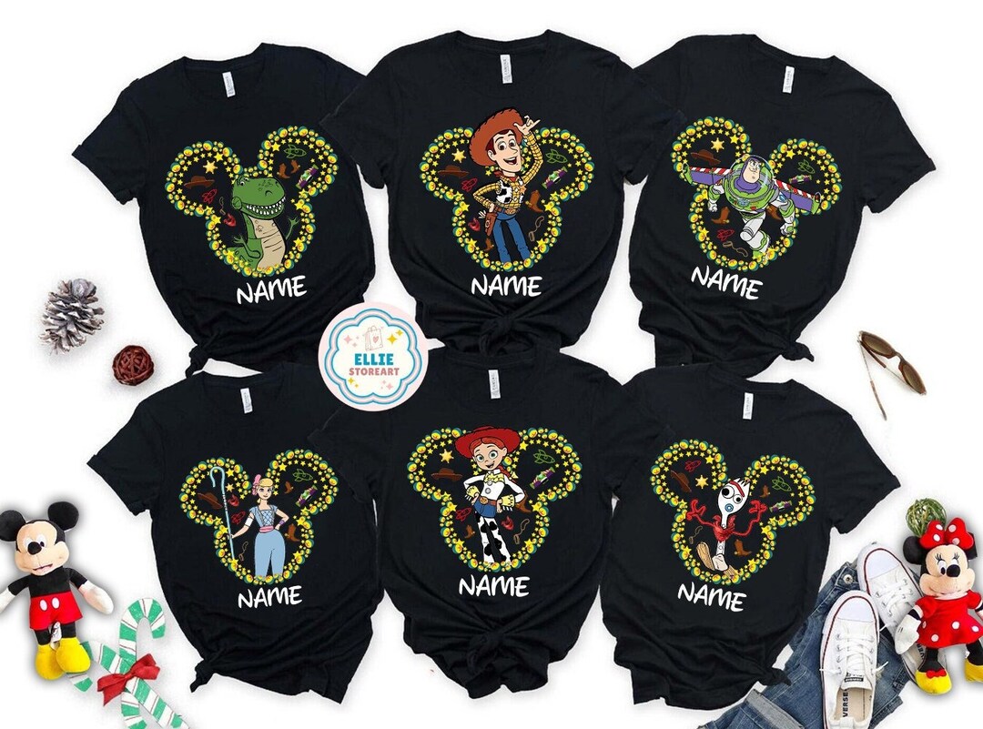 Personalized Disney Toy Story Shirts Toy Story Matching - Etsy