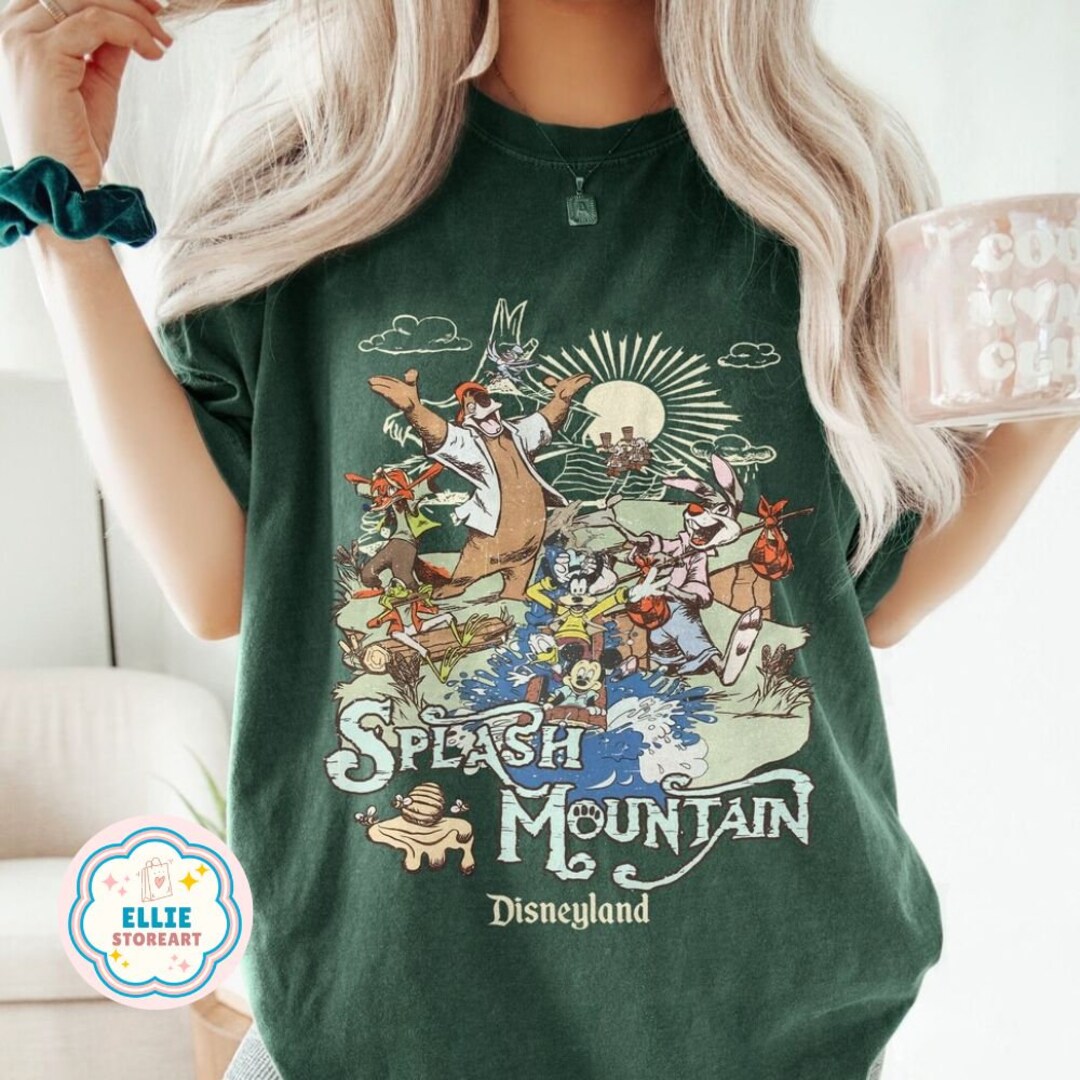 Vintage Disneyland Mickey & Friends Splash Mountain Brer Rabbit Bear ...