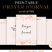 Prayer Journal | Bible Study, Gratitude, Devotional Planner (PDF) - Etsy