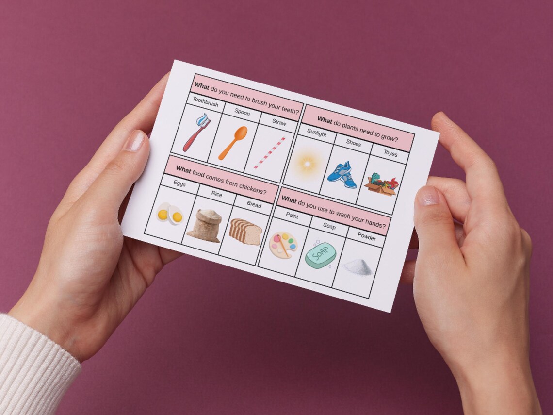 100 WH Question Flash Cards , What When Where Who Why Questions for ...
