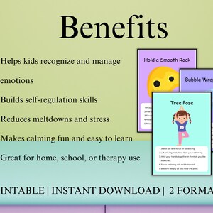 Calming Strategies & Coping Skills Activity | Self-regulation Tool ...