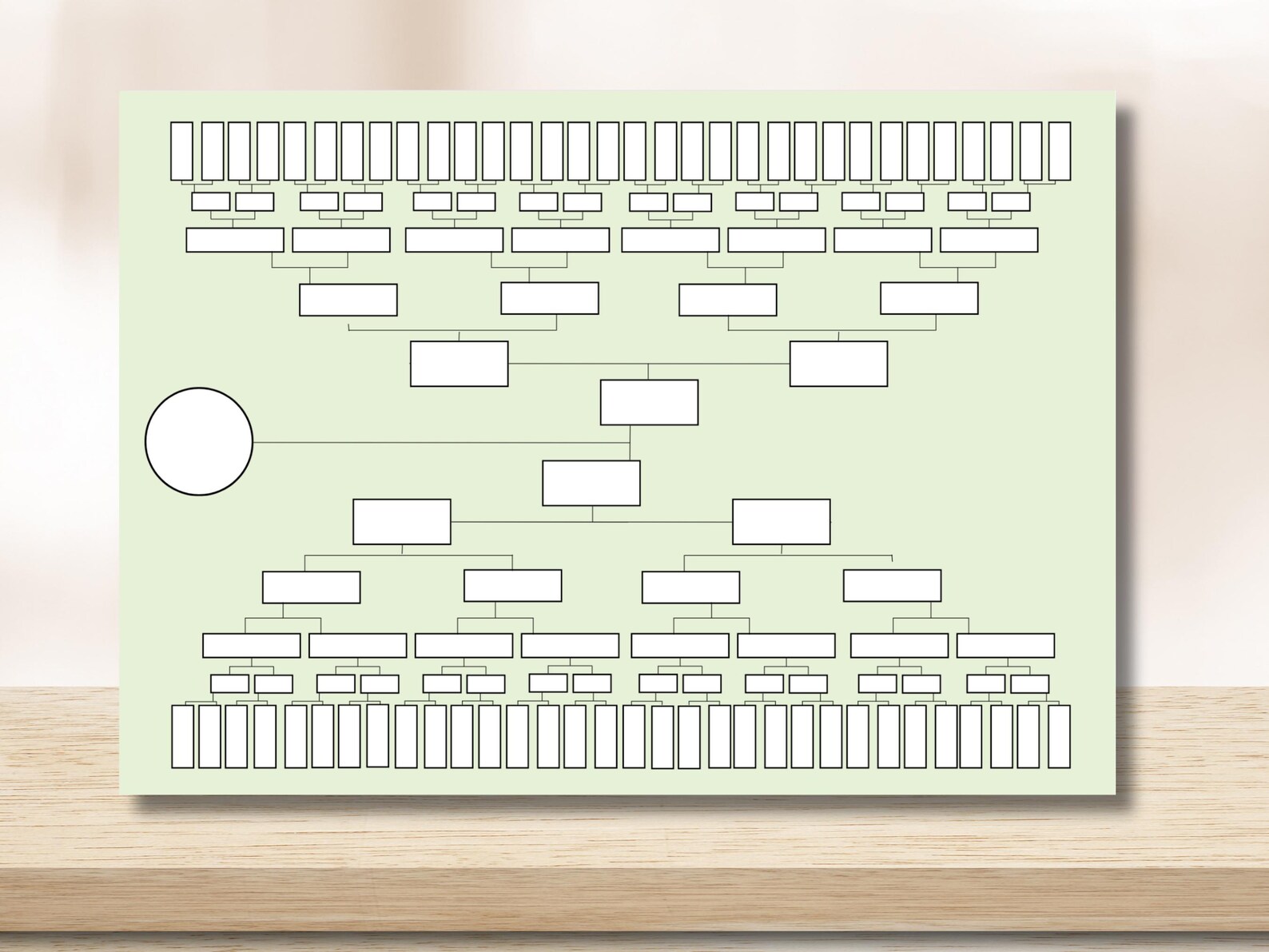 Family Tree Template Printable | 7 Generation Family Tree Chart ...