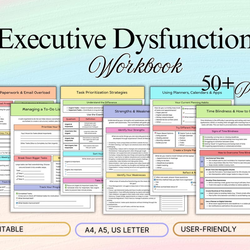Adhd Task Initiation Adults - Etsy