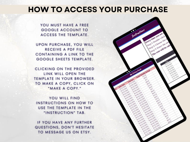 Sinking Funds Tracker, Budget Google Sheets (digital Download) - Etsy