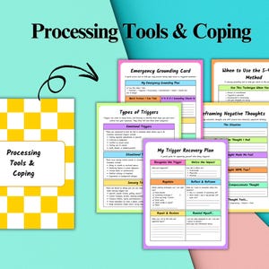 Trigger Journal Printable | Emotional Awareness Workbook | Mental ...