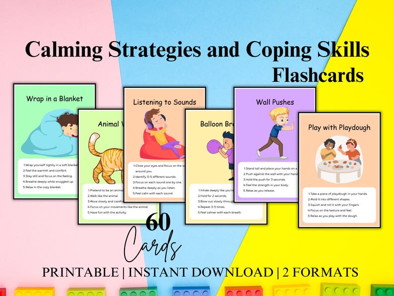 Calming Strategies & Coping Skills Activity | Self-regulation Tool ...
