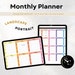 Digital Planner Spreadsheet for Google Sheets, to Do List, Monthly ...