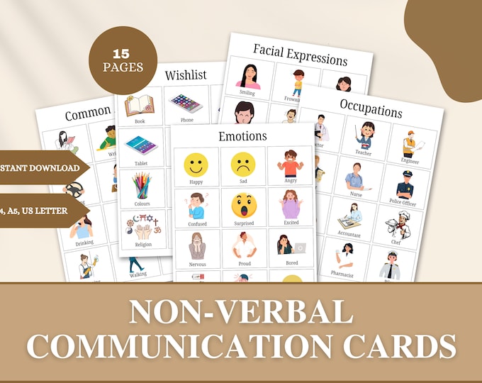 Visual Schedule and Communication Cards Bundle (choice Board, First ...
