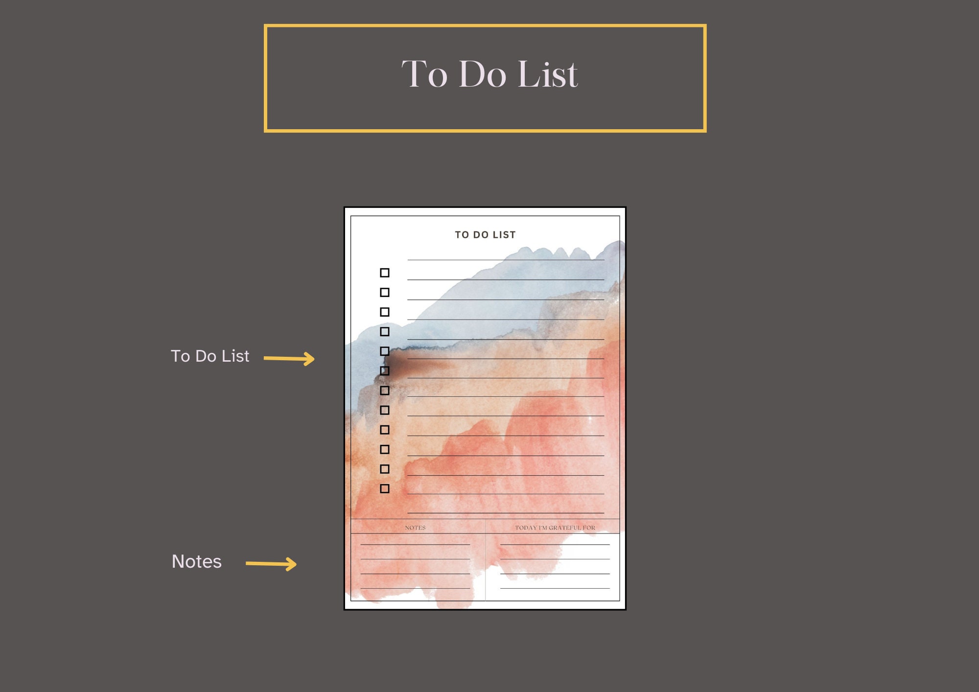 Daily Weekly Planner Printable| to Do List| Planner Bundle | Weekly ...