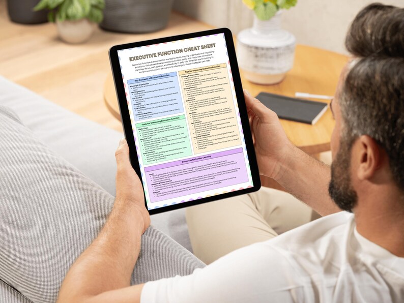 ADHD Cheat Sheet, Attention Deficit Hyperactivity Disorder Therapy ...