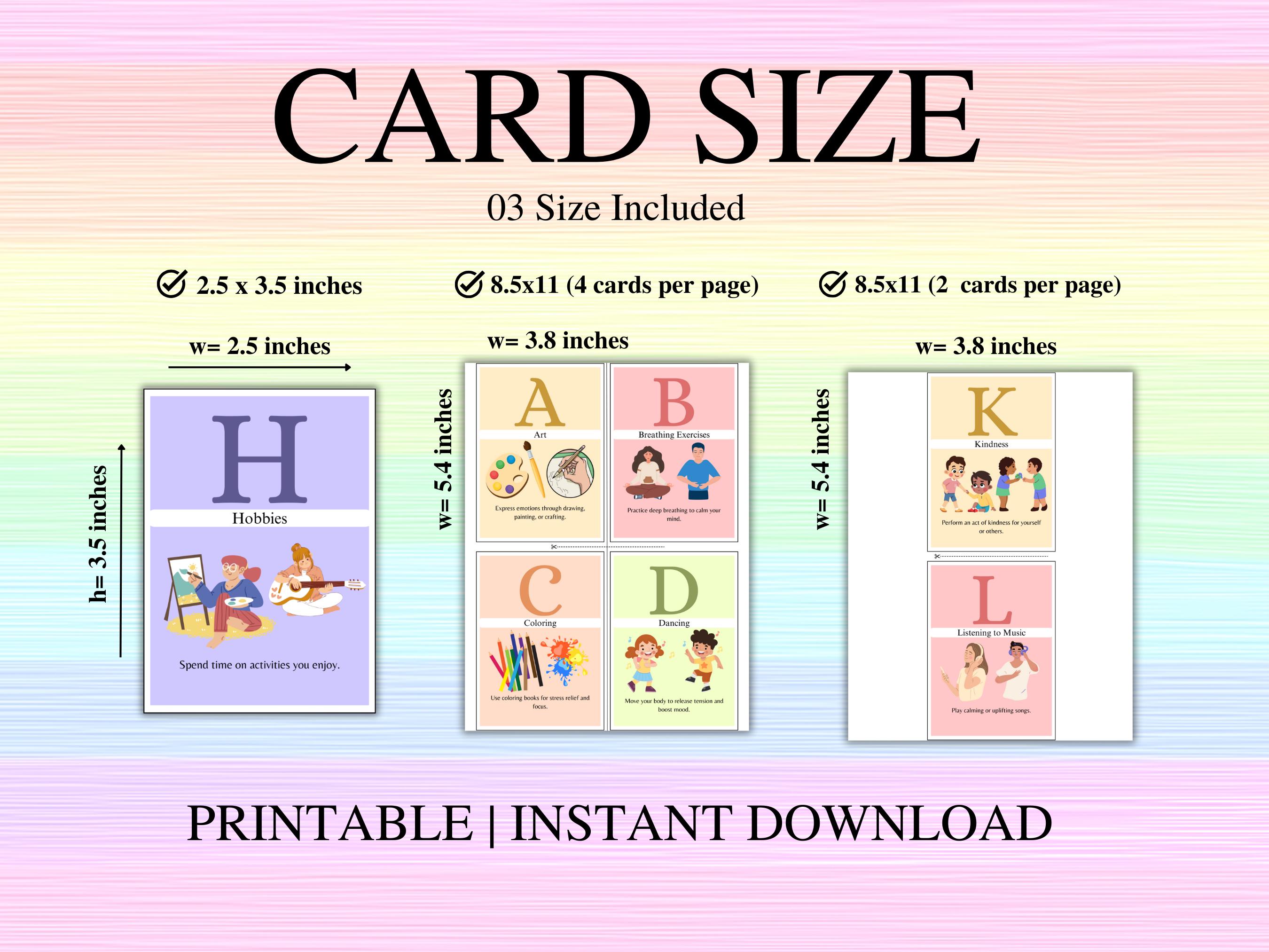 Coping Skills From A to Z, Coping Strategies ABC Coping Skills ...