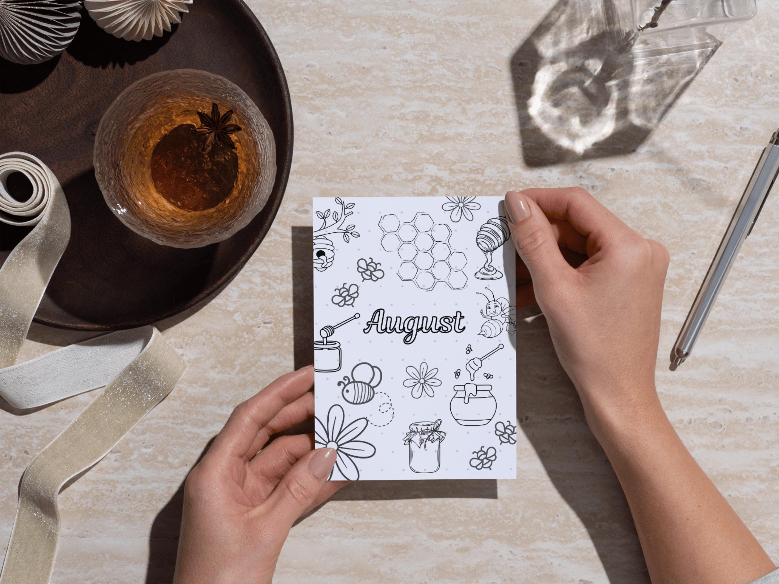 12-month Planner Cover Pages Bundle | Printable Journal Inserts With ...