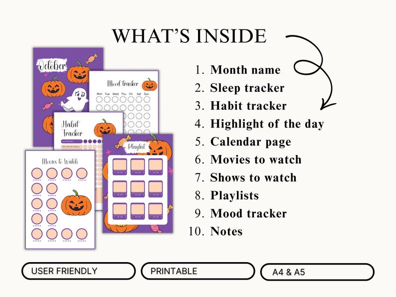 12 Months Journal Bundle Printable, Monthly Themed Journal Covers, A4 ...